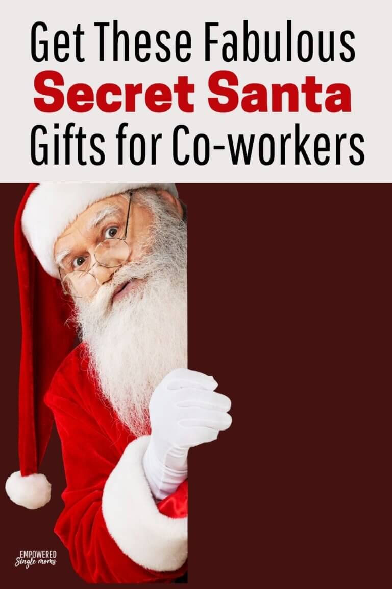 Fun Secret Santa Gifts for Co-Workers - Empowered Single Moms