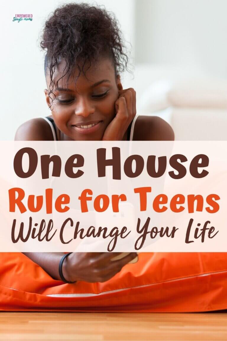 One House Rule for Teens Will Change Your Life Free Printable Empowered ...