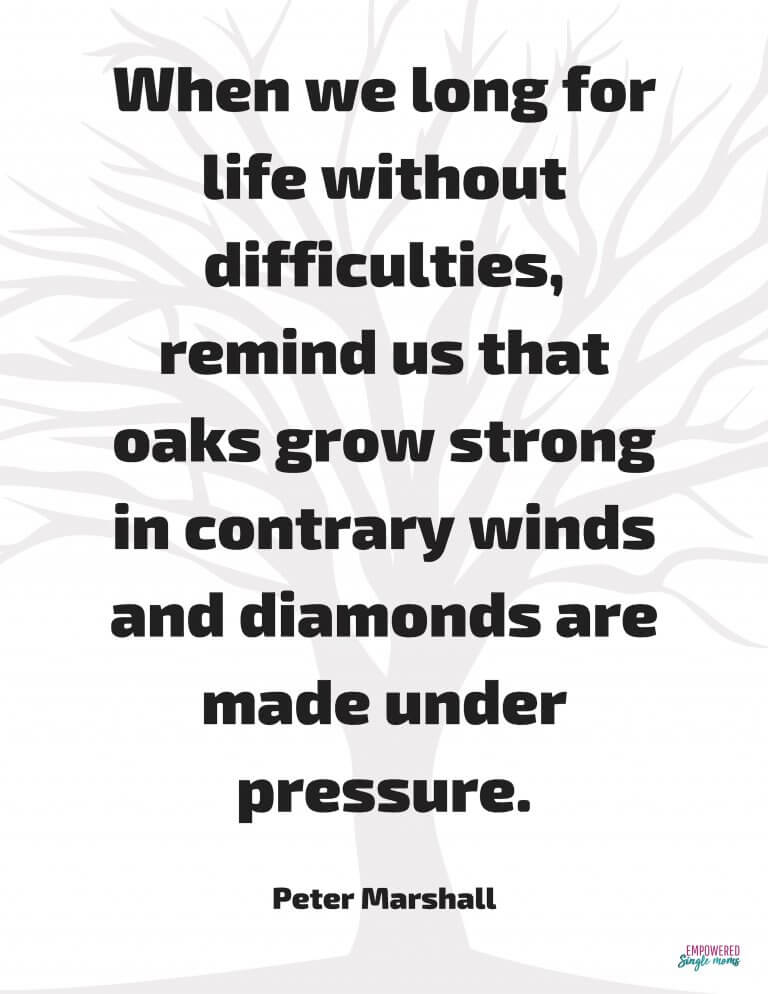 Inspirational Single Mom Quotes When You Need to Be Strong - Empowered ...