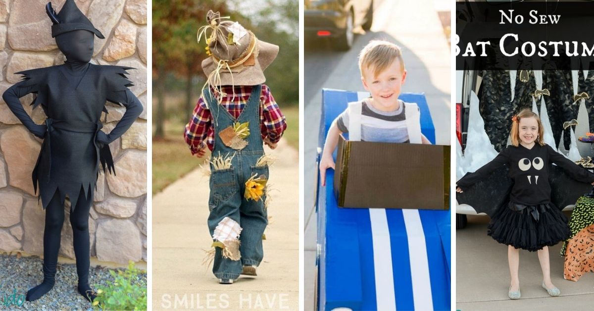 9 Adorable No-Sew Halloween Costume Ideas - Empowered Single Moms