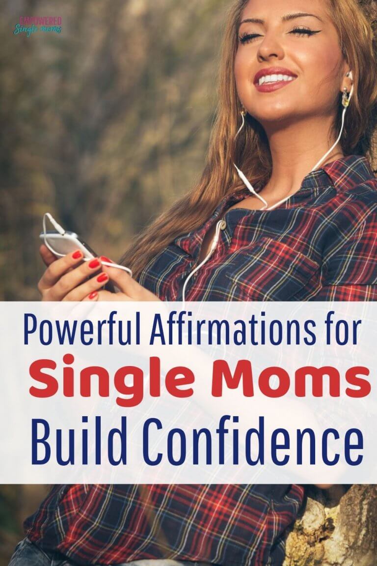 Single Mom’s List of Short Positive Affirmations to Build Confidence ...