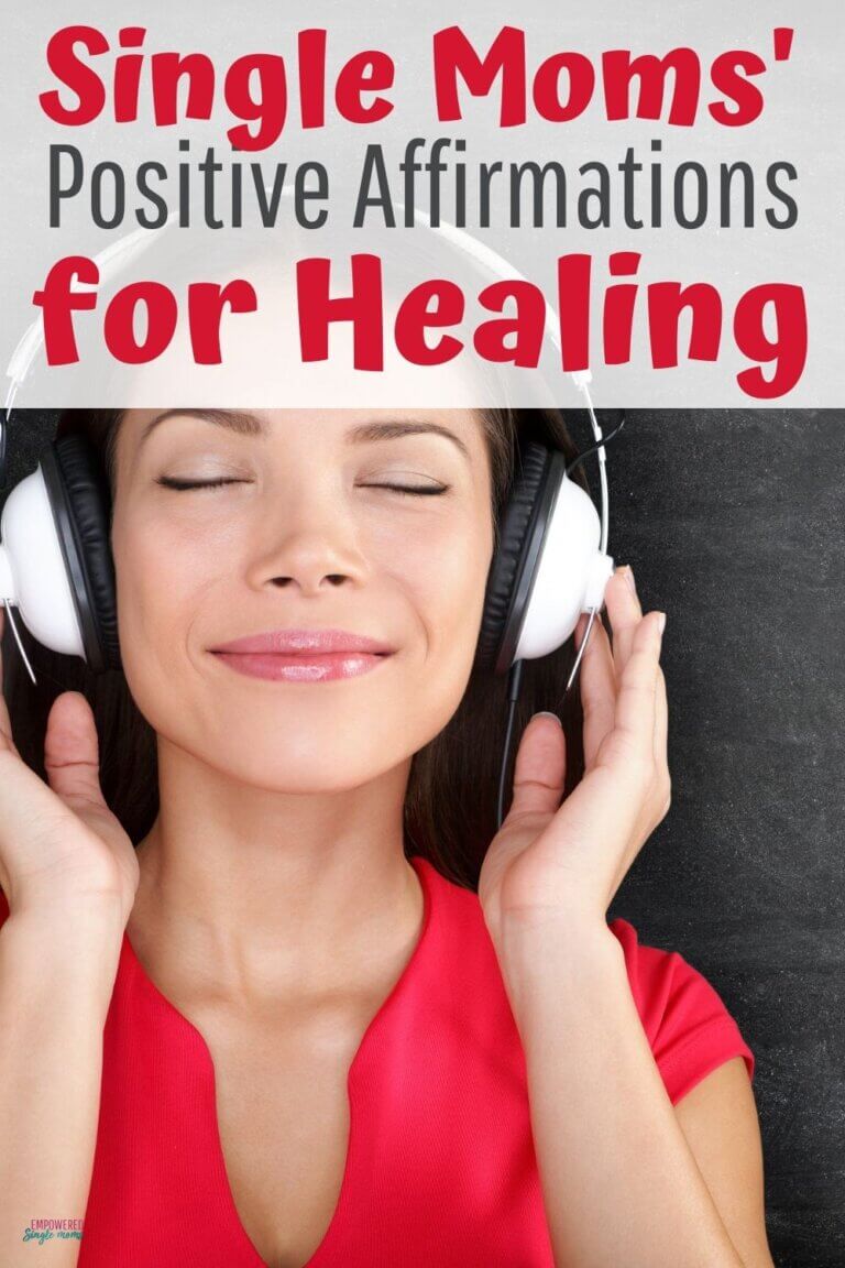 Single Mom’s List of Short Positive Affirmations to Build Confidence ...