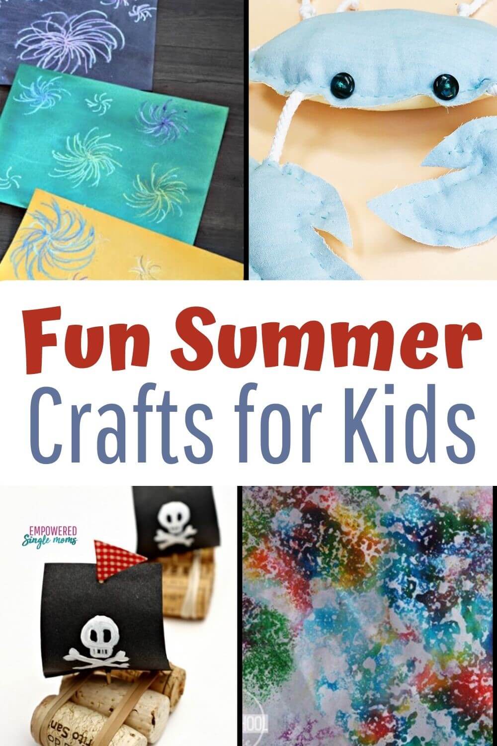 Fun Kids’ Seasonal Crafts for Summer - Empowered Single Moms